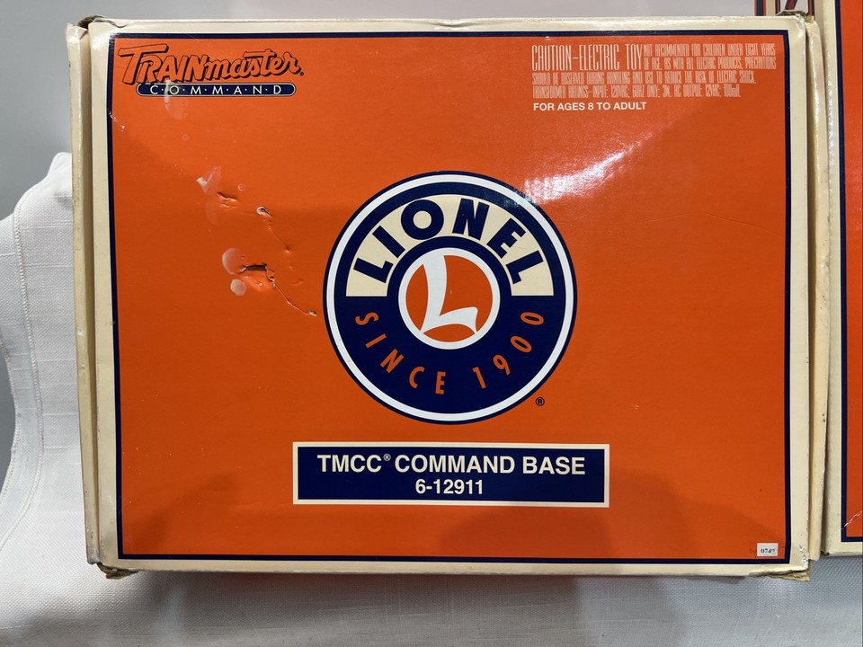 Lionel 6-12969 O TrainMaster CAB1 Command Set Remote & Base EX/Boxed | eBay