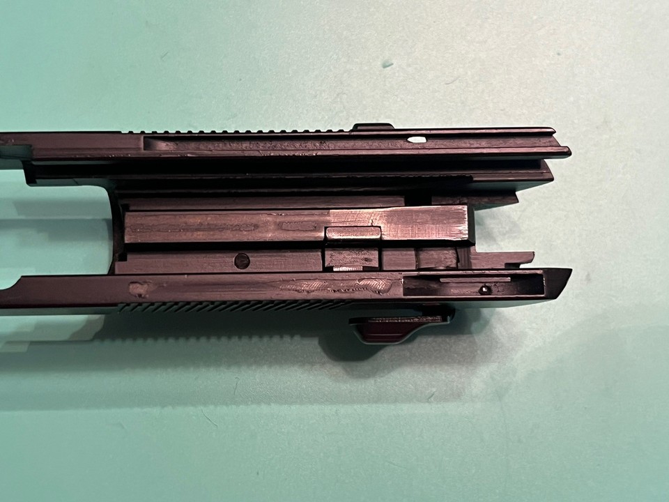 USED OEM BERETTA 92FS SLIDE BLACK FINISH USA SIGHTS FIRING PIN SAFETY ...