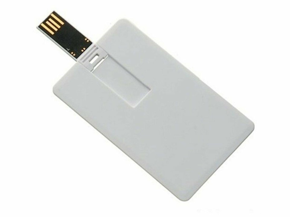 8/16/32GB Bank Credit Card Shape U Disk Memory Stick USB Flash Drive ...