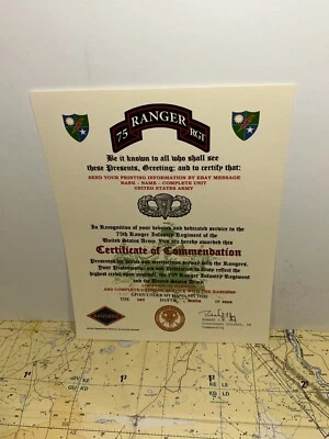 U.S. ARMY RANGER - 75TH INFANTRY REGIMENT / | Grelly USA