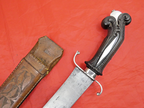 ANTIQUE LUZON FILIPINO SILVER MOUNTED MATULIS SWORD DAGGER Philippines ...