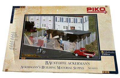 PIKO #62055 ACKERMANN'S BUILDING MATERIAL SUPPLY NIB | eBay