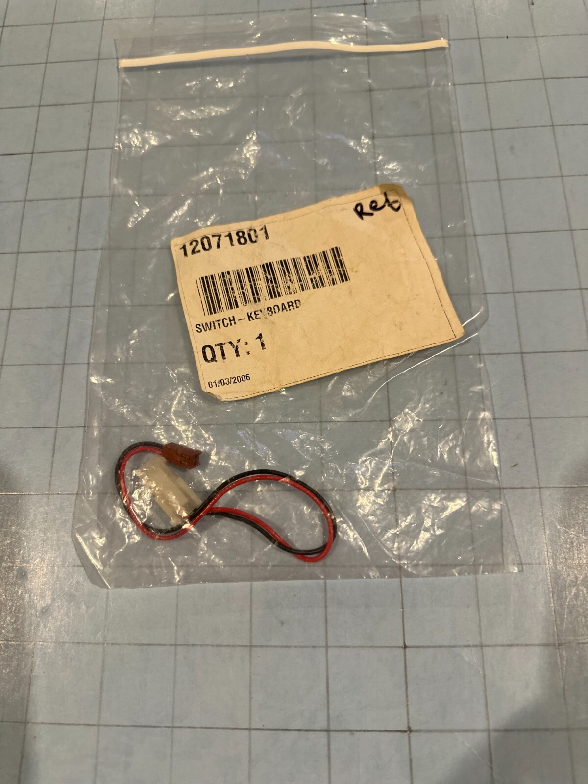 12071801 New Genuine OEM Viking Refrigerator Keyboard Switch With Free ...