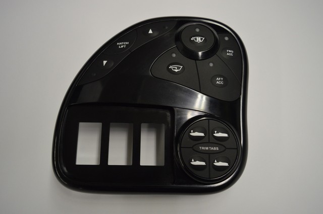 OEM Sea Ray Electric Switch Pad Module 1810625 Black Searay Sport ...