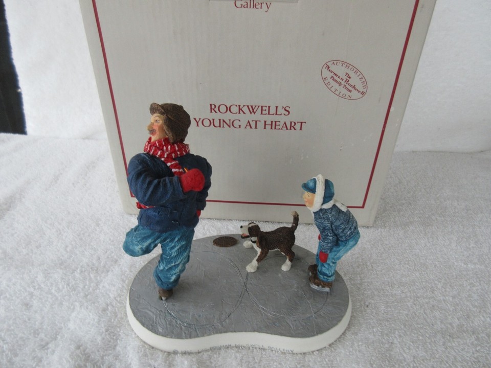 Norman Rockwell~[ FIGURE EIGHT ] YOUNG AR HEART Collection~1992 ...
