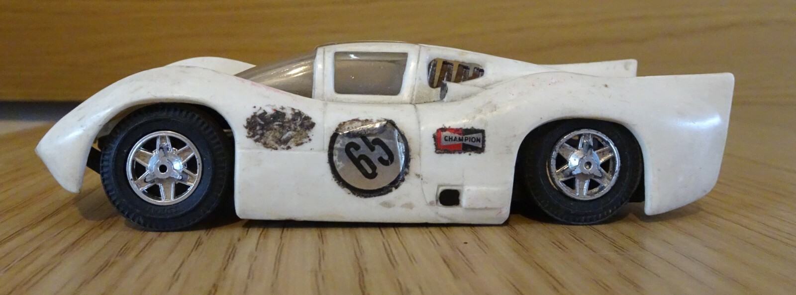 Rare Ideal TCR Motorific Racerific Slotcar Chaparral 2 (0607) Hard to ...