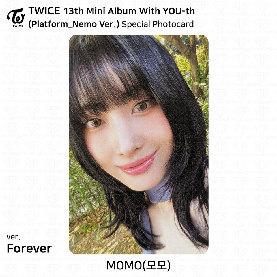 TWICE 13th Mini Album With YOU-th Platform Nemo Ver Special Photocard ...