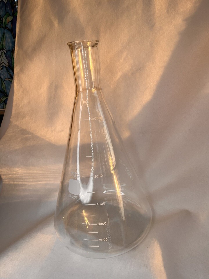 6L Pyrex Glass Flask For Science | eBay