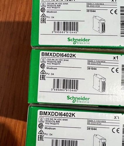New In Box BMXDDI6402K Schneider Modicon PLC Input Module BMX-DDI-6402K ...