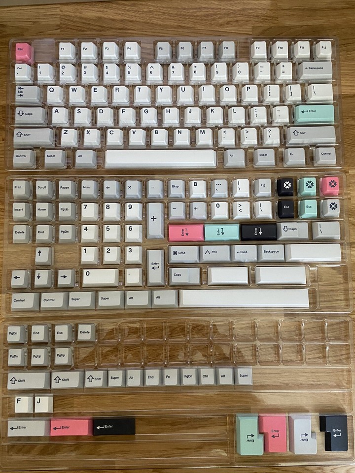 Omnitype Modern Dolch Light MODO Keycaps PBT Gmk Inspired | eBay