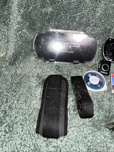 Sony PSP-1001 BLK PlayStation Portable - 2 games | PSP Case ...