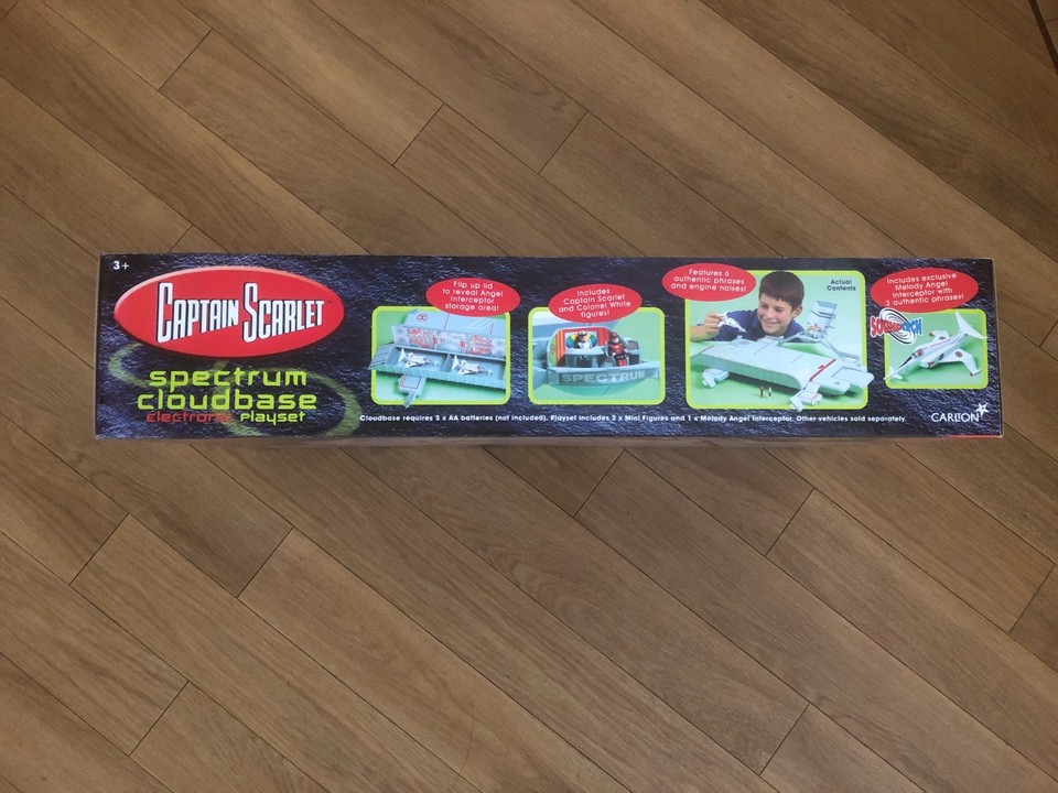 Captain Scarlet Spectrum Cloudbase HQ Vivid Imaginations Toy New Old ...