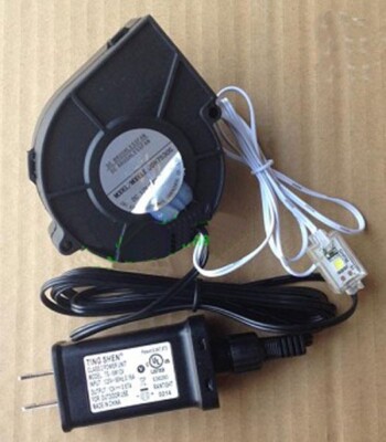 Gemmy Airblown Inflatable Replacement OEM .5a Fan with Adapter & 1 LED ...