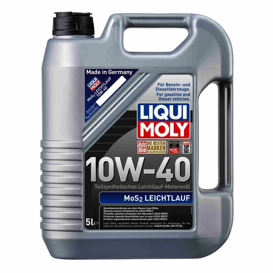 10LITER 10w40 MoS2 Gas Diesel Engine Motor Oil For BMW INFINITI JAGUAR ...