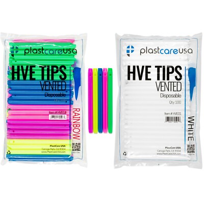 Dental HVE High Volume Evacuation Speed Suction Tips (Choose Qty ...