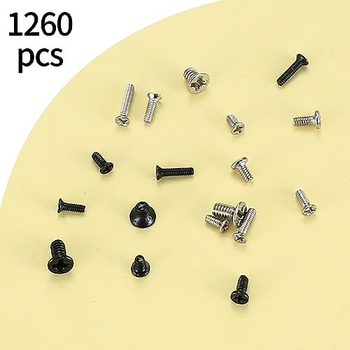 Tiny Eyeglass Repair Screws Kit, Micro/Mini/Small Sunglass Watch Screws ...