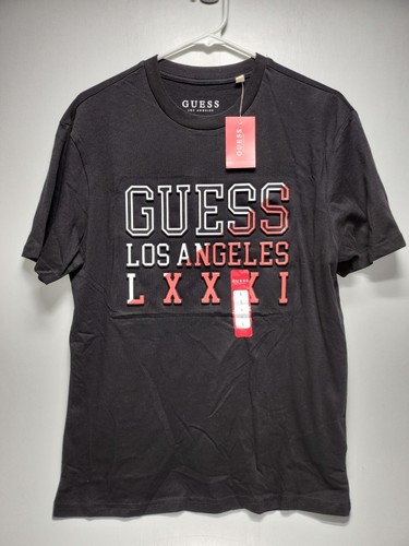 Guess Los Angeles Black T-Shirt Size Small RK21 | eBay