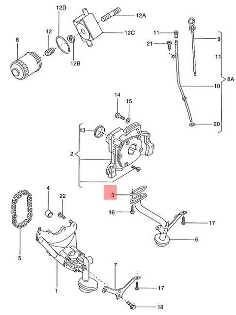Original VAG AUDI Seat SKODA VW Seal Oil Drain Plug 036115111B for sale ...