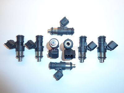 8 Flowmatched TRE 60LB EV6 Short Stubby Pico Fuel Injectors Fit Bosch ...