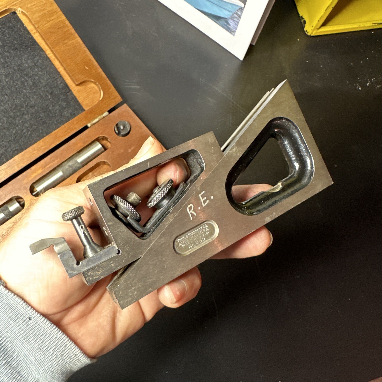 Starrett 995E Precision Planer Gage Adjustable Parallel Machinist Tool ...