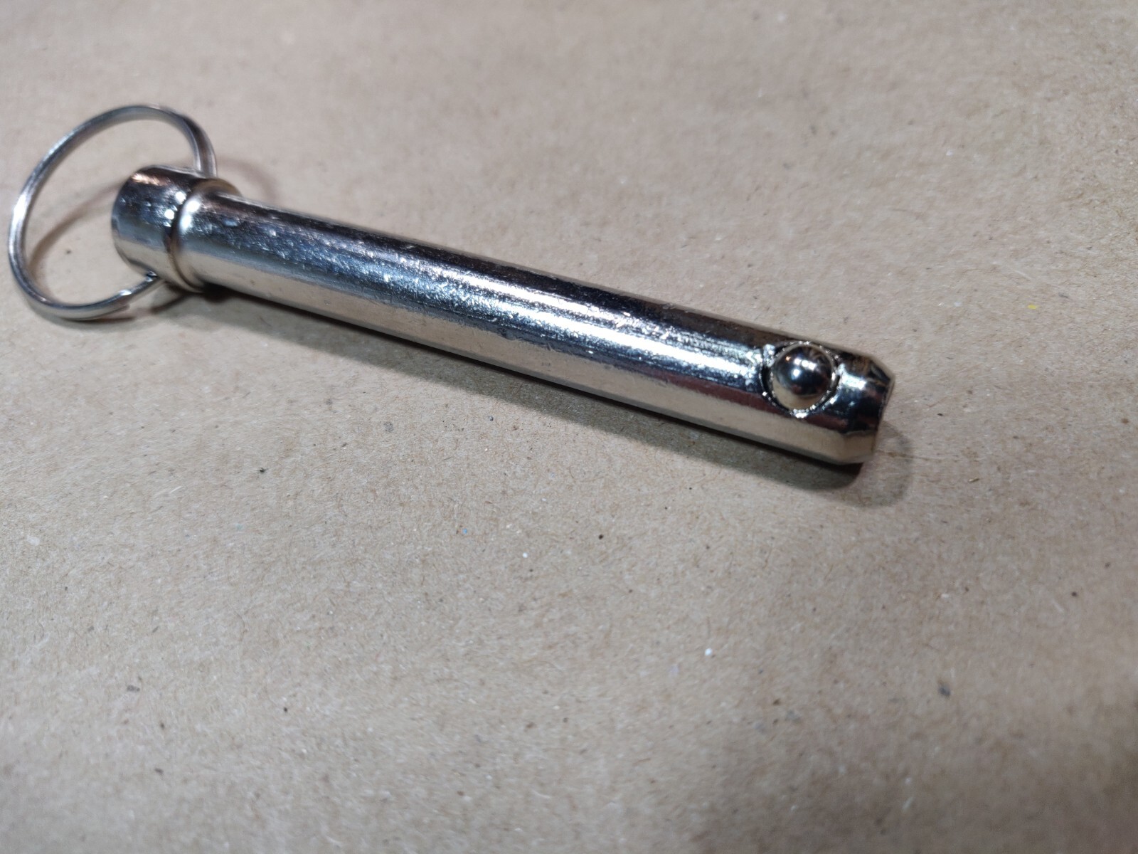 10-QTY, 3/8 Dia, 3" Grip Lg, Quick Release Pins, Stainless Steel, 2.2 ...