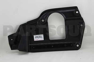 5380860070 Genuine Toyota SHIELD SUB-ASSY, FRONT FENDER SPLASH, LH ...