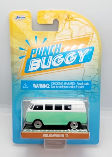 Punch Buggy Slug Bug Volkswagen T1 Microbus Light Green Toy Van New ...