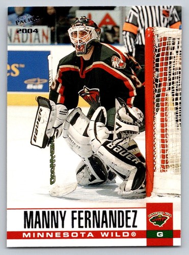 #164 Manny Fernandez Minnesota Wild 2003-04 Pacific | eBay