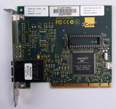 3COM 3C905B-FX SC Ethernet Card | eBay