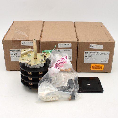 Electroswitch Rotary Control Switch Series 24 24203B Lot of 3 | eBay
