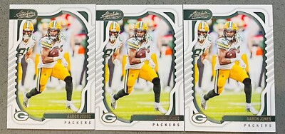 Aaron Jones 3 Lot 2022 Panini Absolute Football NFL #66 Card Packers | eBay