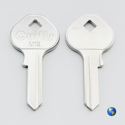 M12 Key Blanks for Various Padlocks by Master Lock and Magnum (3 Keys ...