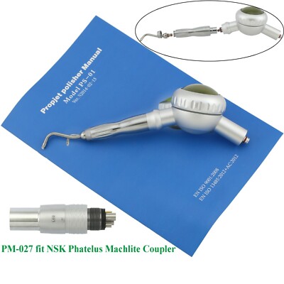 Dental Air Flow Polisher Hygiene Prophy Mate Unit fit NSK Phatelus LED ...