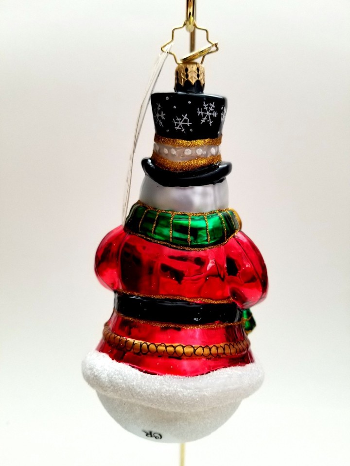 Christopher Radko - Holiday Splendor Snowman #1021162 *Limited Edition ...