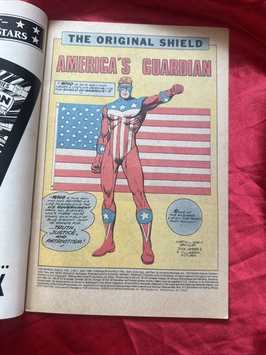 The Original Shield # 1 Archie Adventure Series Comic Book Special ...