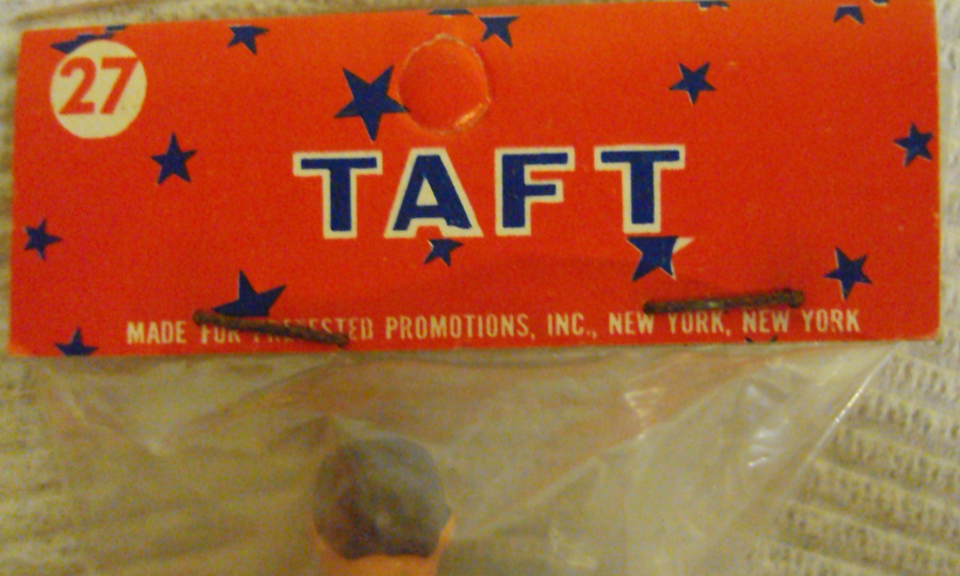 President William Howard Taft - Figure #27 - Marx Toys - 1960s U.S ...