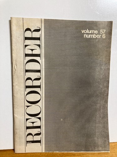 Magazine The Sydney University Union Recorder Vol. 57 #6 from 1976 ...
