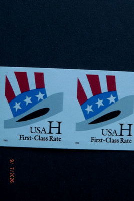 Mint US Stamps - Scott 3264a Uncle Sam's Hat - Imperf Pair - VF OG NH ...