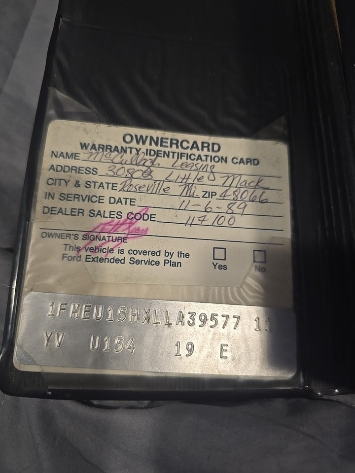 1990 Ford Bronco Owners Guide FPS-12152-90 USA | eBay