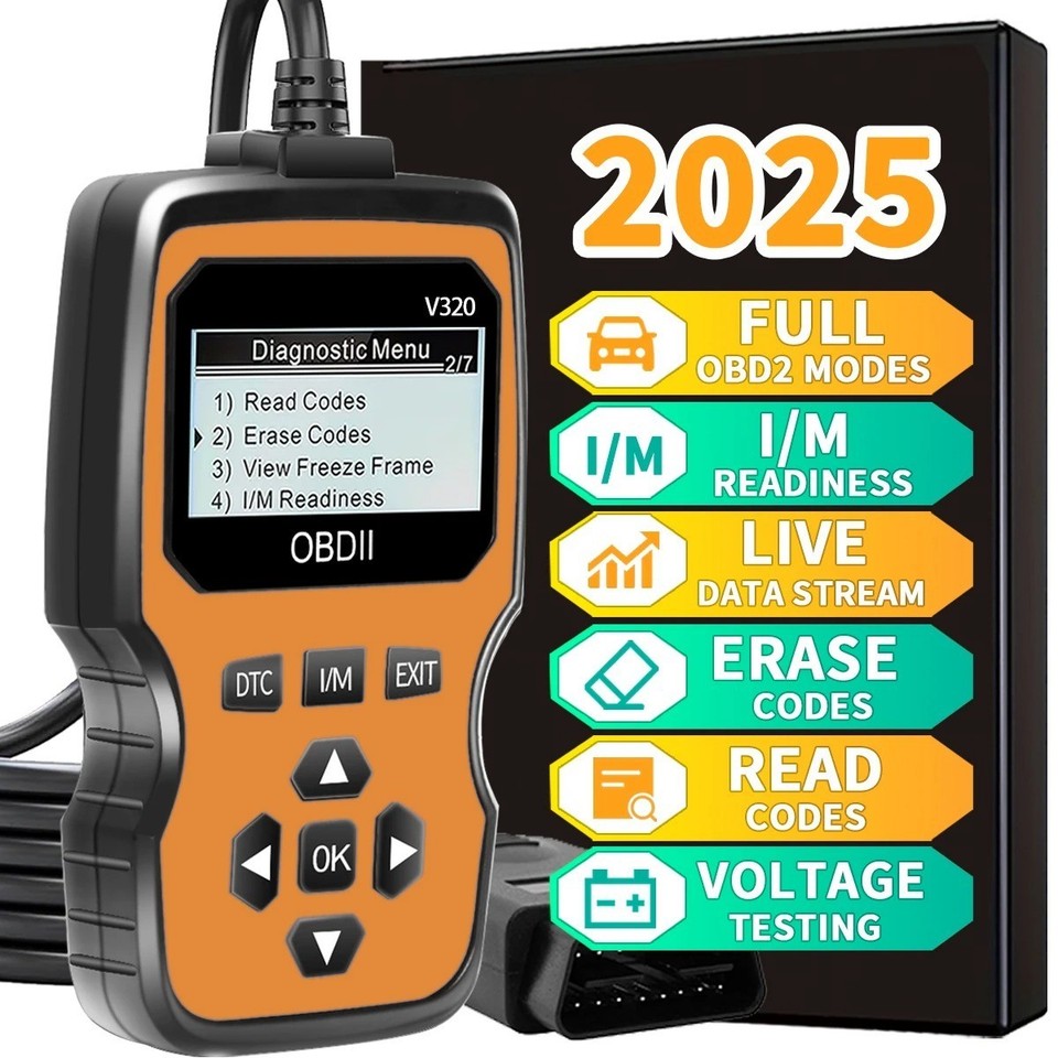OBD2 Scanner OBD Code Reader Car Check Engine Automotive Fault ...