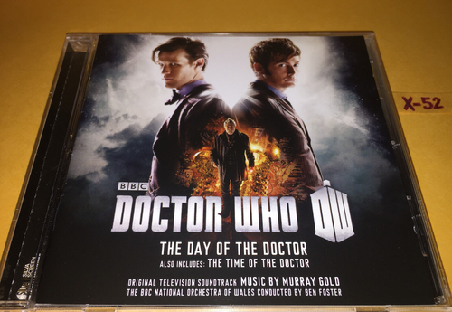 Doctor Who CD soundtrack matt smith david tennant DAY + TIME OF DR ...