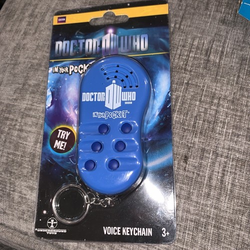 Doctor Who Talking Voice Keychain Key Fob In Your Pocket w/6 Sound ...