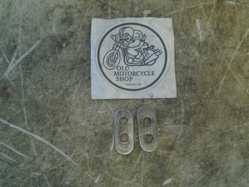 NORTON COMMANDO CAMSHAFT CHAIN TENSIONER BACKING PLATES OEM NMT-2218 | eBay