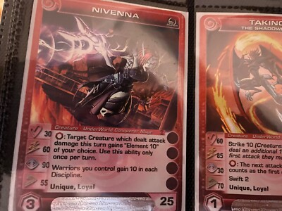 Chaotic 11/100 Nivenna Super Rare Holo Foil Card Max Courage | eBay