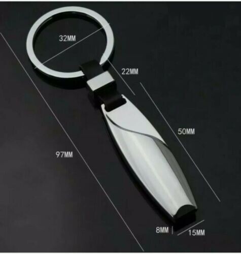 BMW KEYRING NEW STYLISH CHROME KEY CHAIN GIFT METAL 1 3 4 5 6 7 SERIES ...