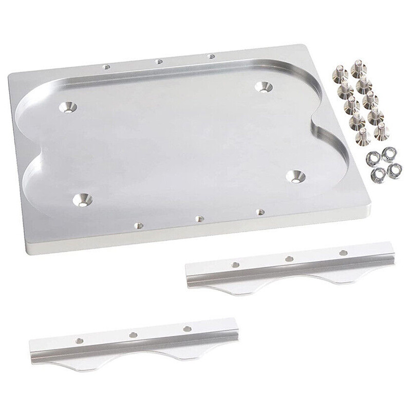 ⭐Aluminum Battery Bracket Relocation Hold Down Tray Kit For Optima 34/ ...
