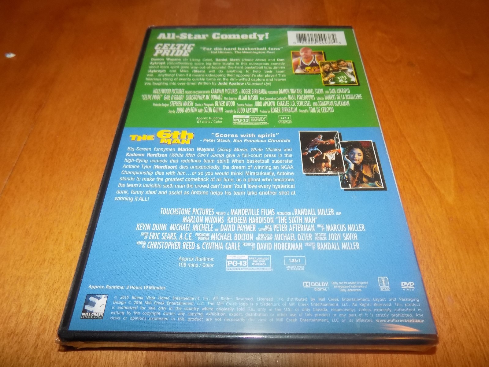 Slam Dunk Double Feature: Celtic Pride/The 6th Man (DVD, 2016) for sale ...