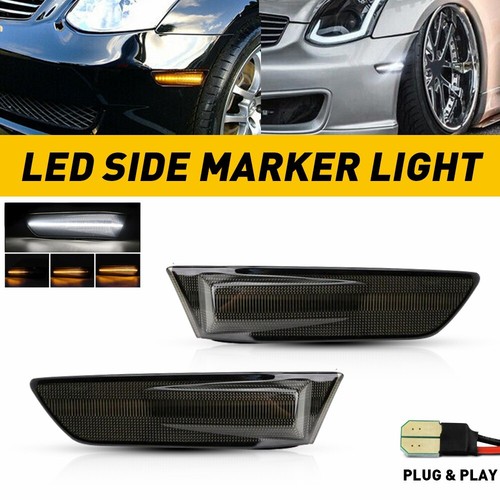 2* Sequential Side Marker Lights For 44992 Infiniti G35 44964 Skyline ...