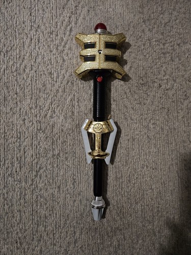 Vintage 1996 Power Rangers Gold Ranger Staff Zeo Weapon | eBay