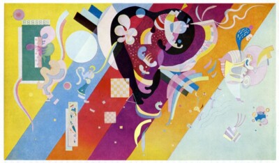 Composition IX - Kandinsky Abstract Modern Art Print 1958 book plate | eBay